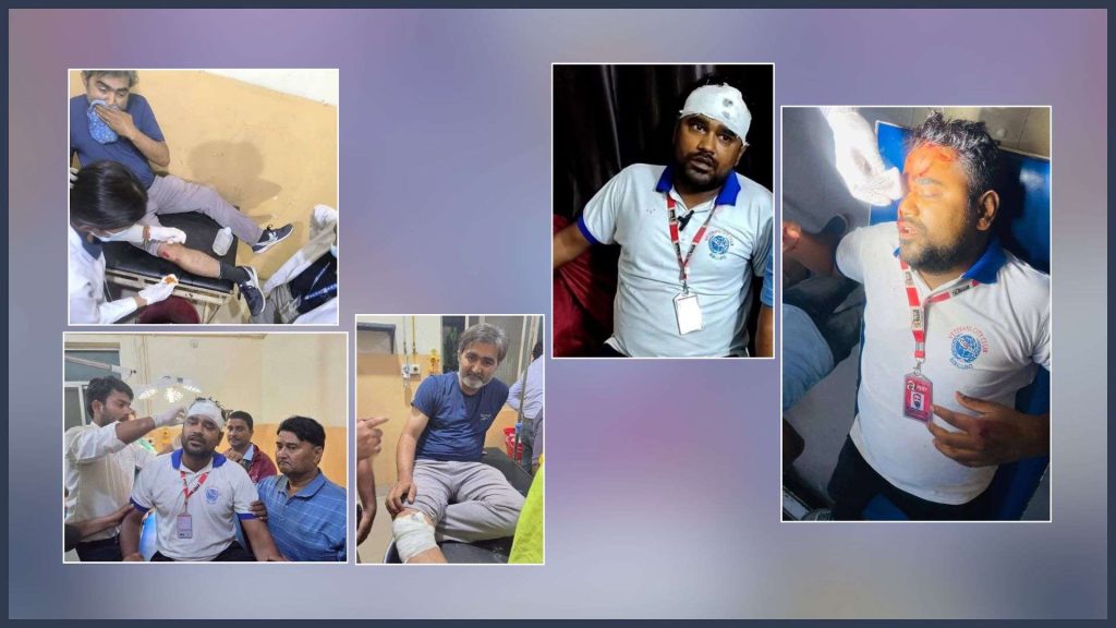 वीरगञ्जमा समाचार सङ्कलन गर्ने क्रममा तीन पत्रकार घाइते – Hamro Sambad